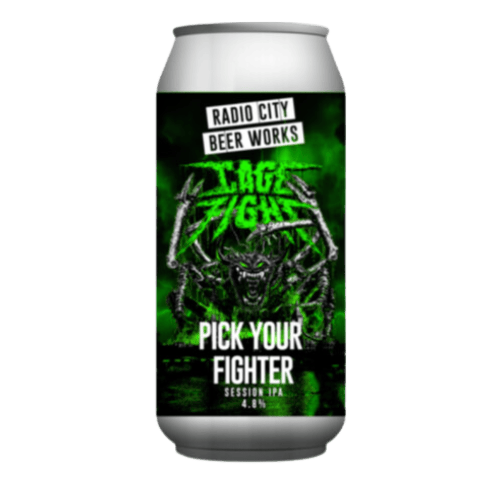 Radio City Pick Your Fighter Citra Session IPA 4.8% 440ml – LowCostBeer